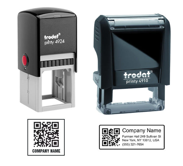 QR Code Stamps – Fast Rubber Stamps